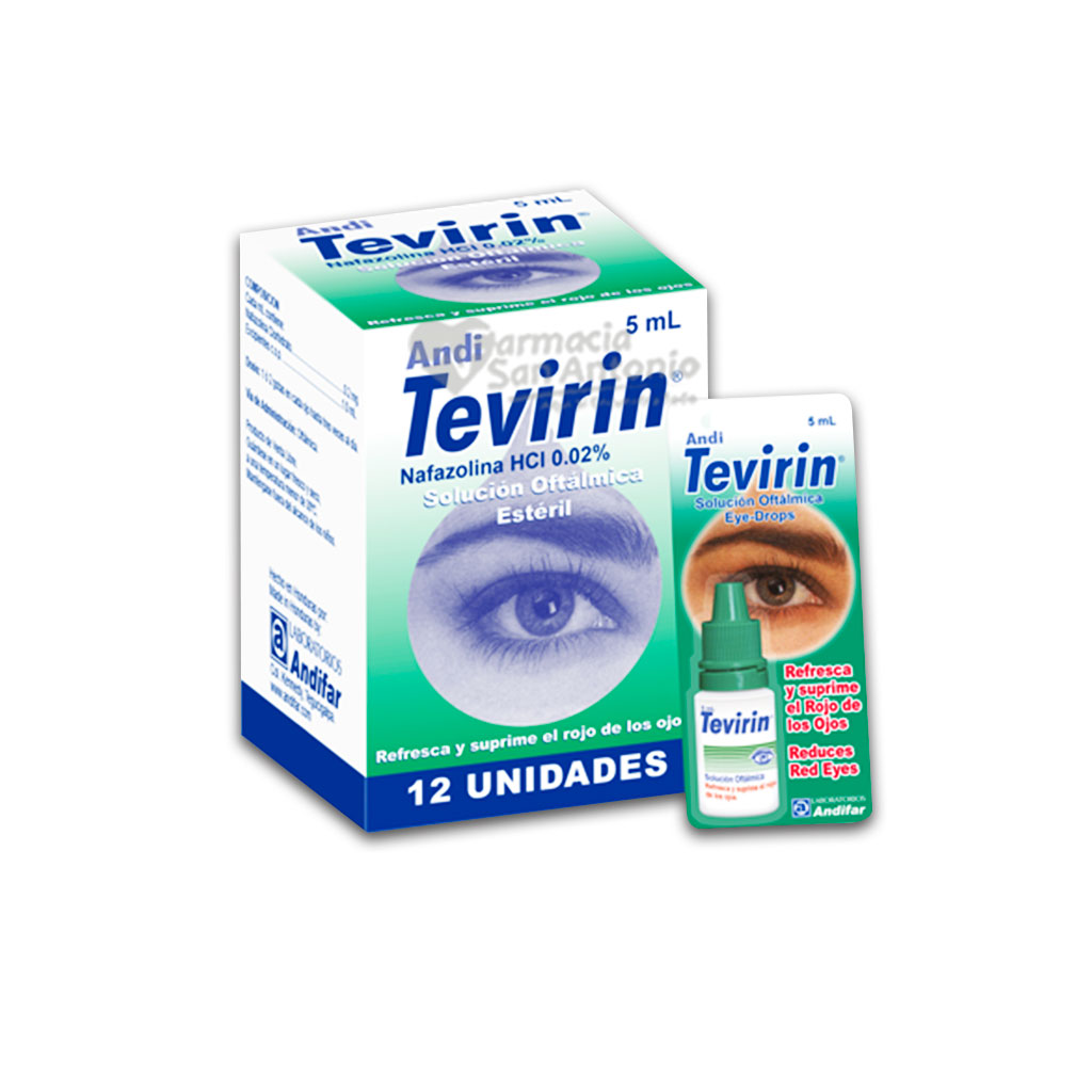 TEVIRIN X 12 UNIDADES & Farmacia San Antonio