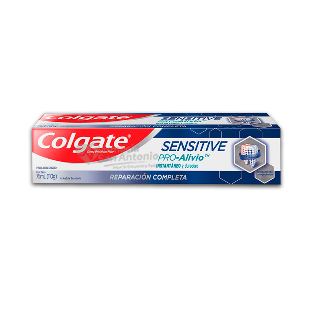 CRE DENT. COLGATE SENS. PRO-ALIVIO X 75ML & Farmacia San Antonio