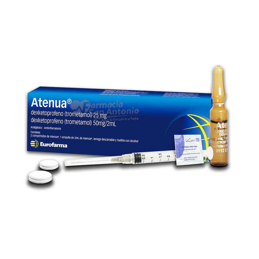 ATENUA KIT AMPOLLA 2ML + 2 TABS & Farmacia San Antonio