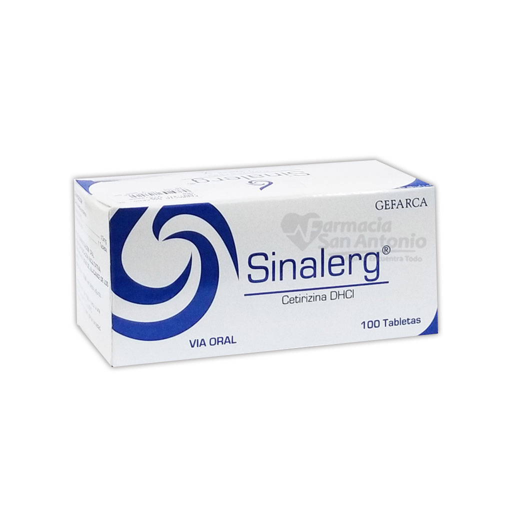 SINALERG 10 TABLETAS & Farmacia San Antonio