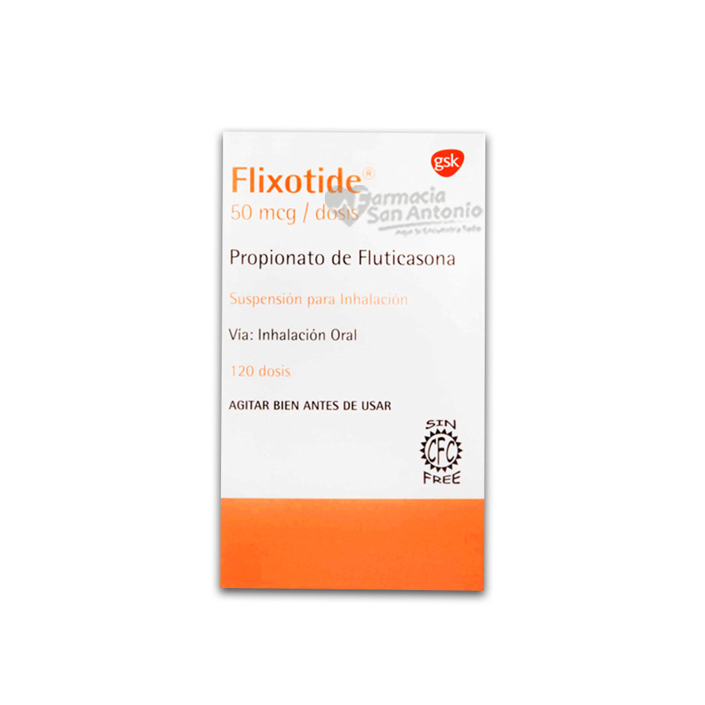FLIXOTIDE INHALADOR 50MCG X 120 DOSIS & Farmacia San Antonio