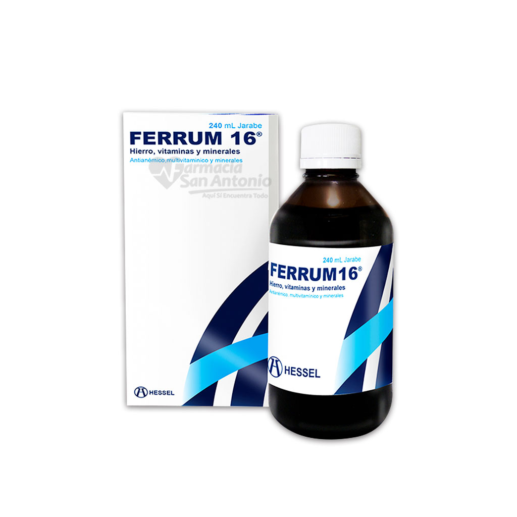 FERRUM 16 JARABE 240ML & Farmacia San Antonio