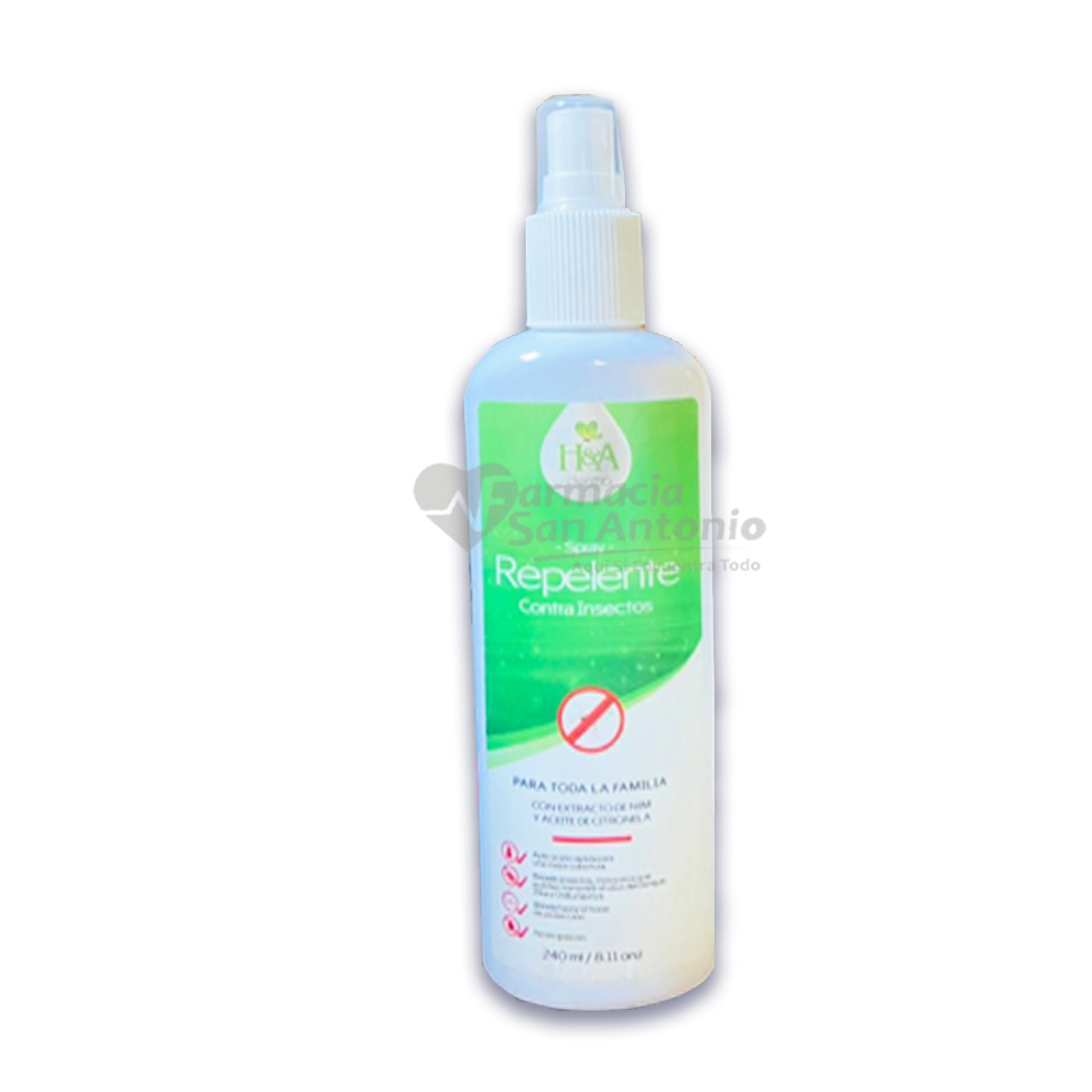 REPELENTE EN SPRAY -HYA- X 240ML/8.11oz & Farmacia San Antonio