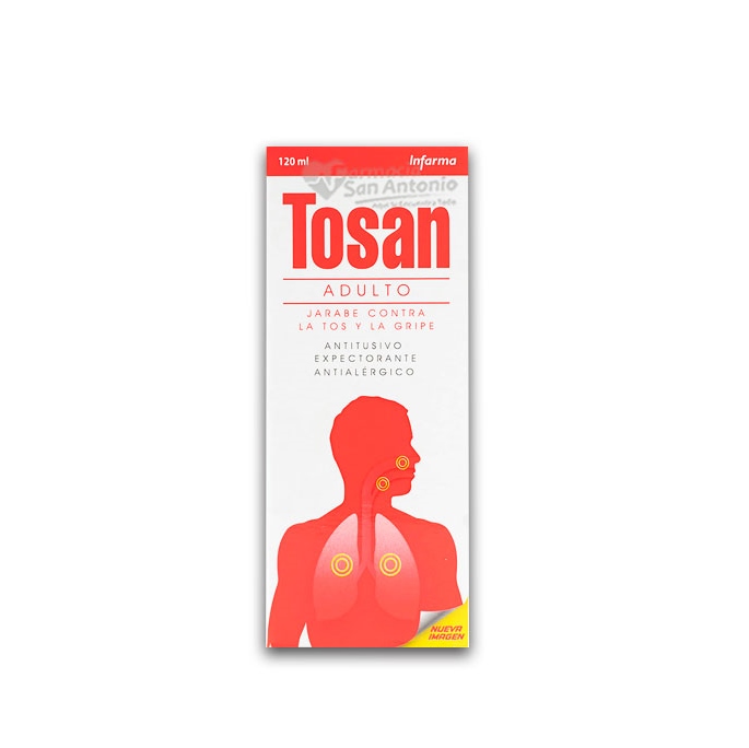 TOSAN ADULTO X 120 ML & Farmacia San Antonio