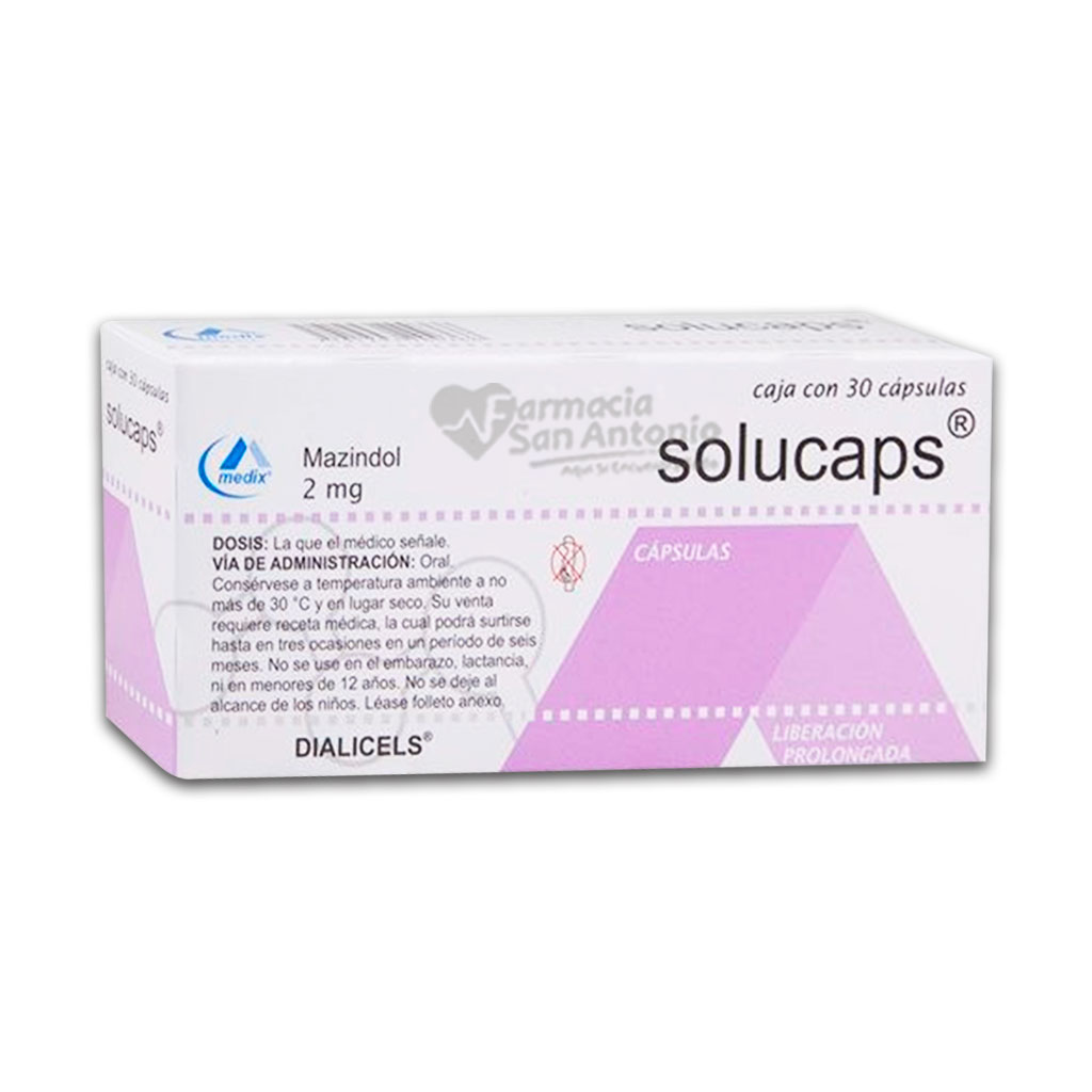SOLUCAPS 2MG X 30 CAP & Farmacia San Antonio