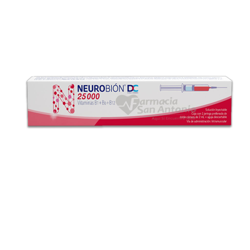 NEUROBION DC 25 000 AMP INY 3 PACK Farmacia San Antonio