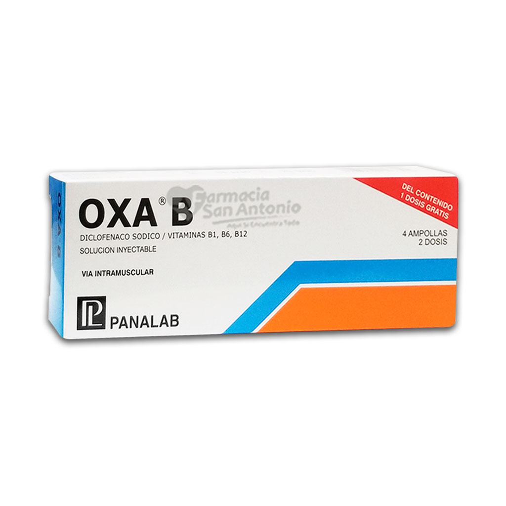 OXA B X 4 AMP $ & Farmacia San Antonio