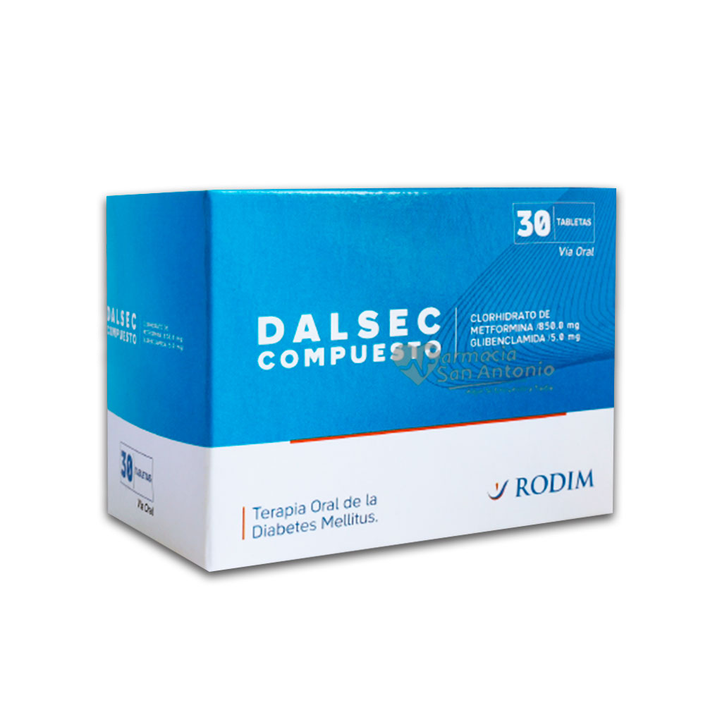 DALSEC COMPUESTO X 30 TAB & Farmacia San Antonio