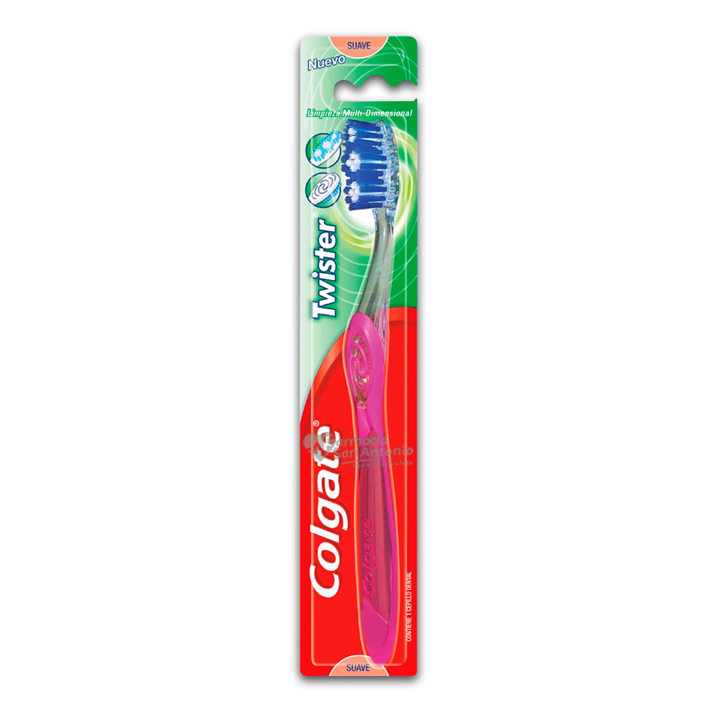 CEPILLO COLGATE TWISTER SUAVE & Farmacia San Antonio