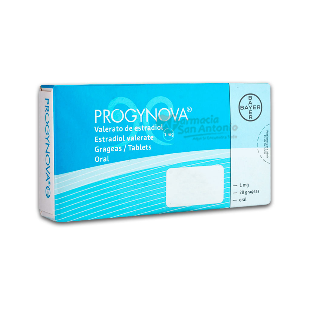 PROGYNOVA 1MG X 28 TAB & Farmacia San Antonio