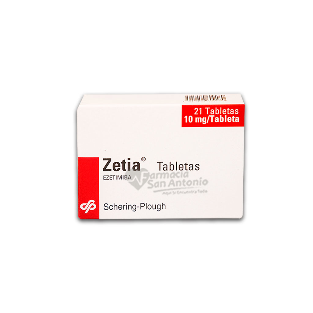 ZETIA 10MG X 21 TAB & Farmacia San Antonio