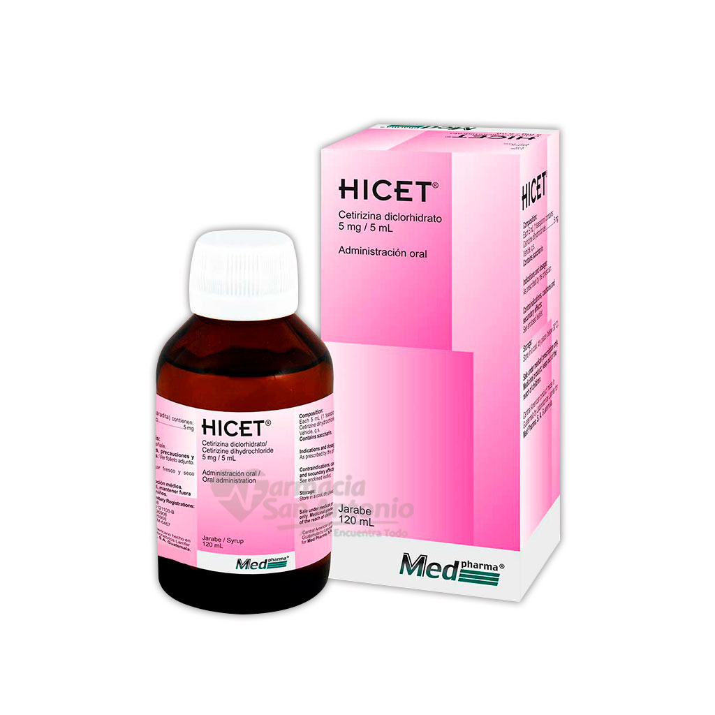 HICET JBE 60ML & Farmacia San Antonio
