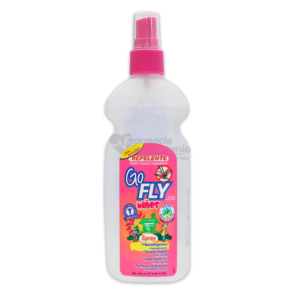 REPELENTE GO FLY SPRAY NIÑOS & Farmacia San Antonio